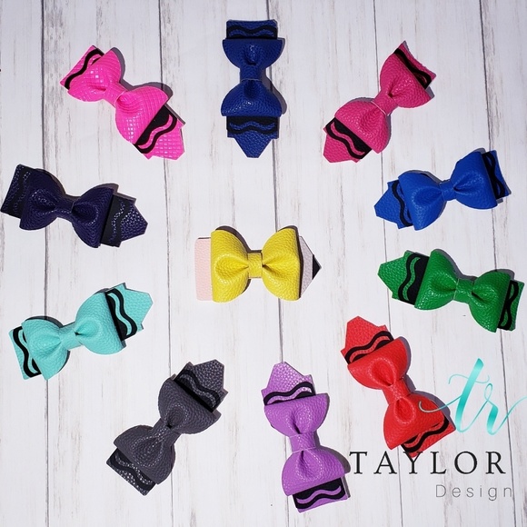 Accessories | Crayon And Pencil Bows | Poshmark